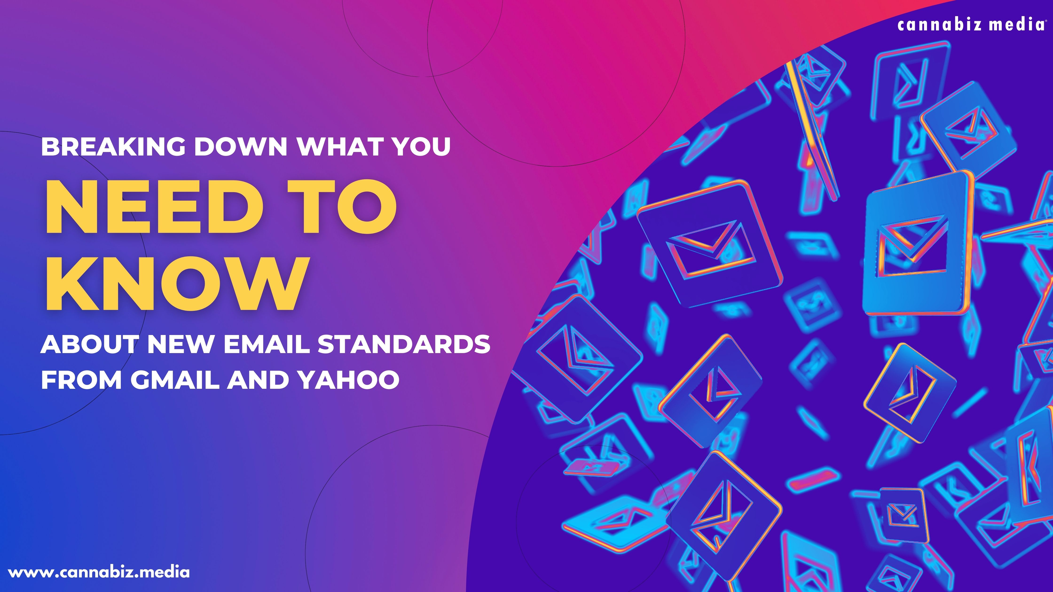 Breaking Down What You Need to Know about New Email Standards from Gmail and Yahoo | Cannabiz Media